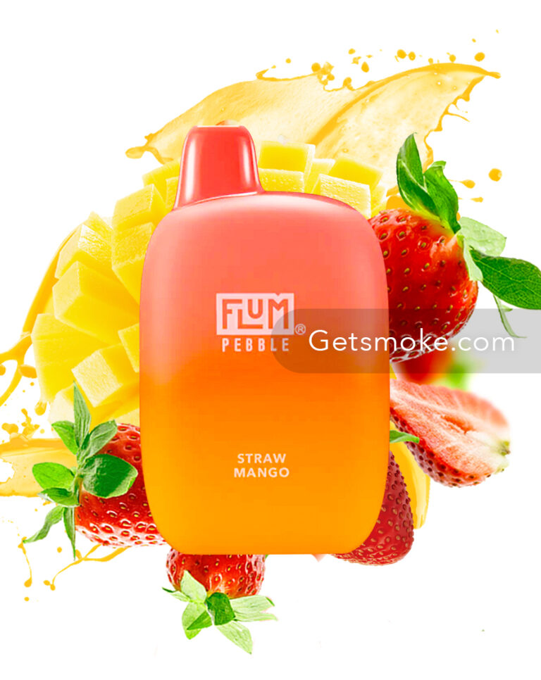 Straw Mango Flum Pebble Disposable Vape - getsmoke