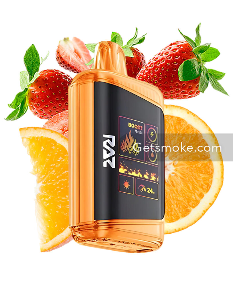 Strawberry Orange Tang RAZ DC25000 Disposable Vape $23.99 | GetSmoke ...